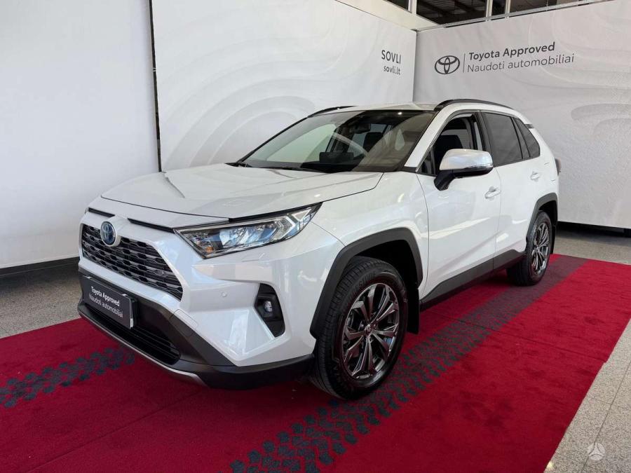 Balts Toyota RAV4 2025 Šauļi, ar dzinēja tilpumu 2.49 L un nobraukumu 18 tūkst. km par 37900 €, foto 1 vietnē AUTOMOTO.COM.LV