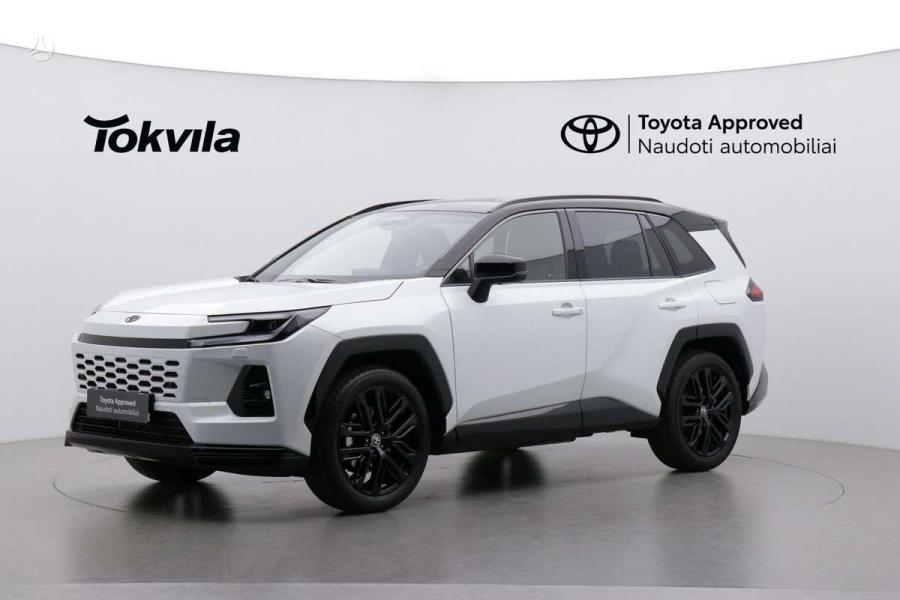 Balts Toyota RAV4 2026 Viļņa, ar dzinēja tilpumu 1.99 L un nobraukumu 1 tūkst. km par 50500 €, foto 1 vietnē AUTOMOTO.COM.LV