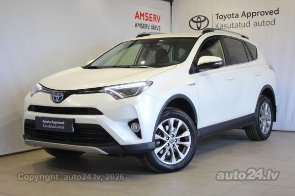 Balts Toyota RAV4 2017 Tallina, ar dzinēja tilpumu 2.50 L un nobraukumu 156 tūkst. km par 17290 €, foto  vietnē AUTOMOTO.COM.LV