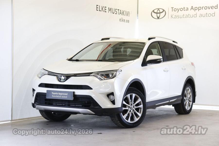 Balts Toyota RAV4 2018 Tallina, ar dzinēja tilpumu 1.99 L un nobraukumu 84 tūkst. km par 19400 €, foto 1 vietnē AUTOMOTO.COM.LV