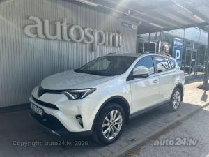 White Toyota RAV4 2018 in Tallinn, with an engine capacity of 2.00 L and mileage of 105 thousand km for 18990 €, photo  on AUTOMOTO.COM.LV