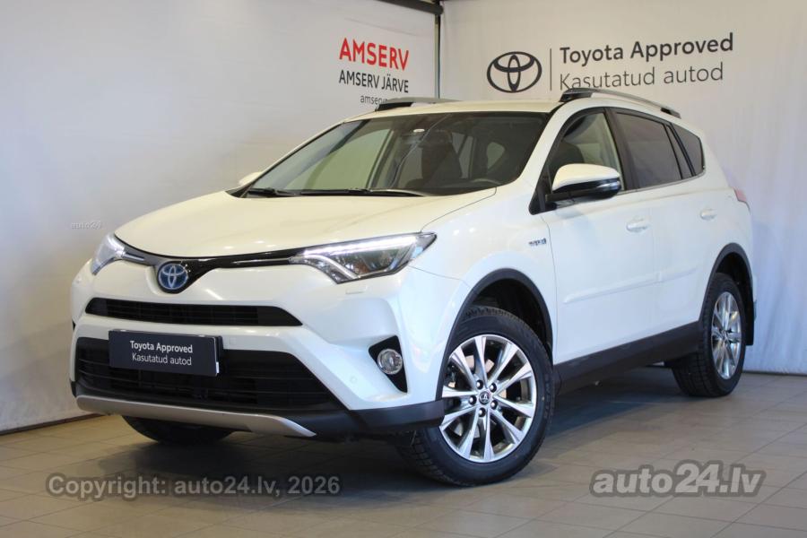 Balts Toyota RAV4 2019 Tallina, ar dzinēja tilpumu 2.50 L un nobraukumu 120 tūkst. km par 18990 €, foto 1 vietnē AUTOMOTO.COM.LV