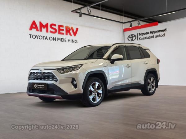 Белый Тойота РАВ 4 2019 в Тарту, объемом двигателя 2.50 л и пробегом 123 тыс. км за 24290 €, фото 1 на AUTOMOTO.COM.LV