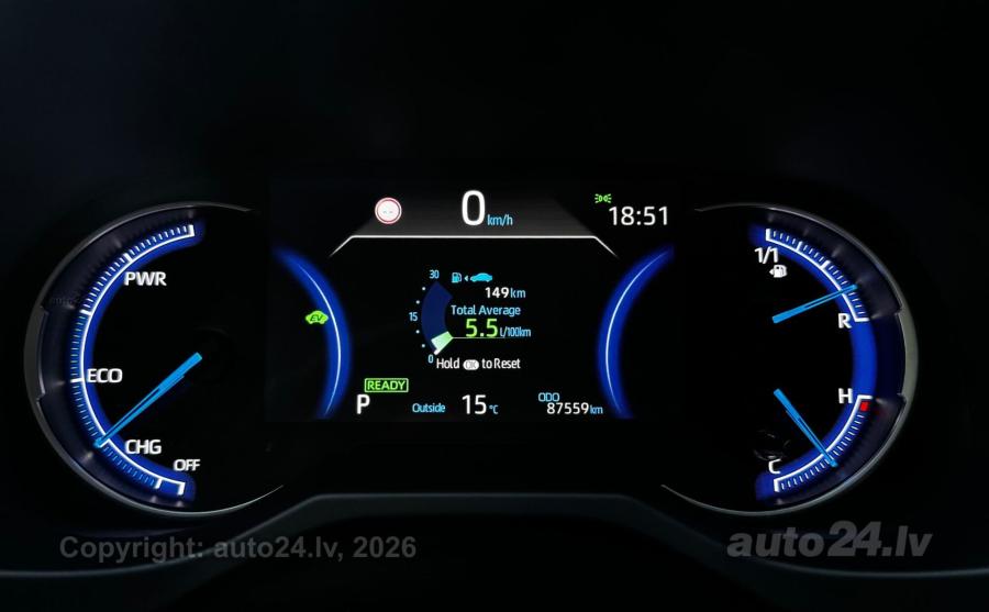 Белый Тойота РАВ 4 2020 в Таллин, объемом двигателя 2.50 л и пробегом 87 тыс. км за 25700 €, фото 20 на AUTOMOTO.COM.LV