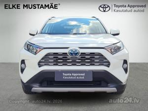 White Toyota RAV4 2021 in Tallinn, with an engine capacity of 2.49 L and mileage of 51 thousand km for 29995 €, photo 6 on AUTOMOTO.COM.LV