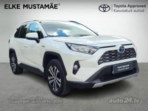 White Toyota RAV4 2021 in Tallinn, with an engine capacity of 2.49 L and mileage of 51 thousand km for 29995 €, photo 19 on AUTOMOTO.COM.LV