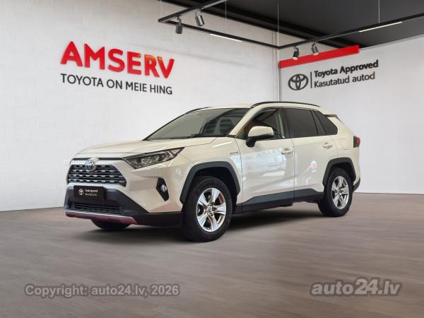 White Toyota RAV4 2021 in Tartu, with an engine capacity of 2.50 L and mileage of 131 thousand km for 23990 €, photo 1 on AUTOMOTO.COM.LV
