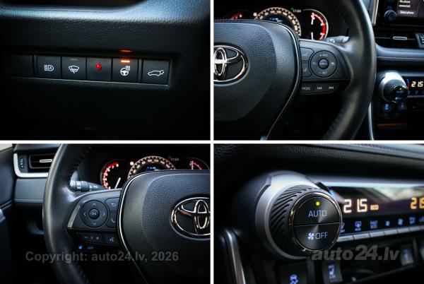 White Toyota RAV4 2021 in Viljandi, with an engine capacity of 2.00 L and mileage of 99 thousand km for 28900 €, photo 10 on AUTOMOTO.COM.LV