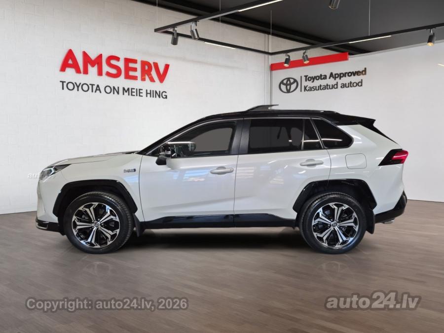 Balts Toyota RAV4 2021 Tallina, ar dzinēja tilpumu 2.50 L un nobraukumu 82 tūkst. km par 38990 €, foto 4 vietnē AUTOMOTO.COM.LV