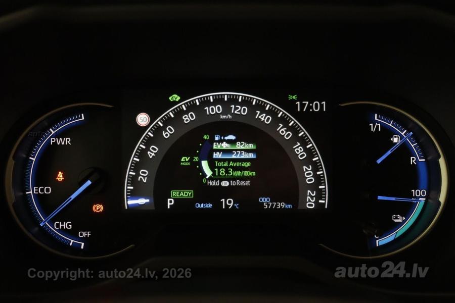 Белый Тойота РАВ 4 2022 в Таллин, объемом двигателя 2.49 л и пробегом 58 тыс. км за 41900 €, фото 14 на AUTOMOTO.COM.LV