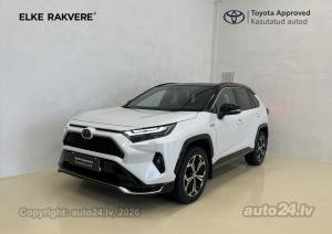 White Toyota RAV4 2024 in Rakvere, with an engine capacity of 2.49 L and mileage of 30 thousand km for 49490 €, photo  on AUTOMOTO.COM.LV