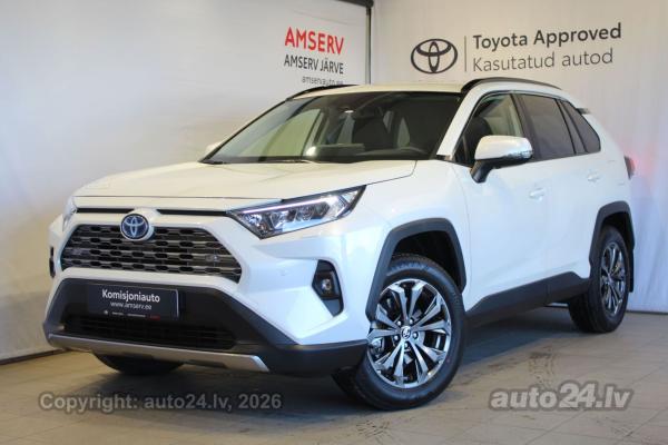 Balts Toyota RAV4 2025 Tallina, ar dzinēja tilpumu 2.50 L un nobraukumu 5 tūkst. km par 40990 €, foto 1 vietnē AUTOMOTO.COM.LV