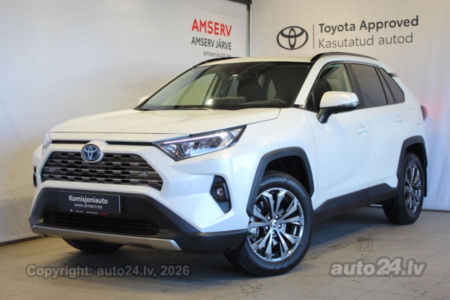 Balts Toyota RAV4 2025 Tallina, ar dzinēja tilpumu 2.50 L un nobraukumu 5 tūkst. km par 40990 €, foto 1 vietnē AUTOMOTO.COM.LV