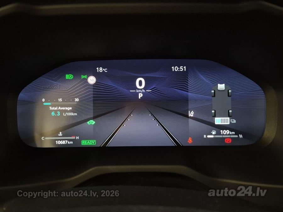 Белый Тойота РАВ 4 2025 в Таллин, объемом двигателя 2.50 л и пробегом 11 тыс. км за 40990 €, фото 14 на AUTOMOTO.COM.LV