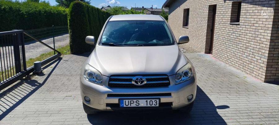 Dzeltens Toyota RAV4 2007 Šilutė, ar dzinēja tilpumu 2.23 L un nobraukumu 259 tūkst. km par 4100 €, foto 3 vietnē AUTOMOTO.COM.LV