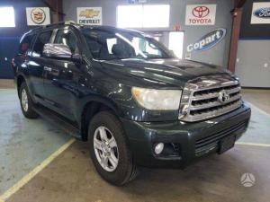 Green Toyota Sequoia 2008 in Vilnius, with an engine capacity of 5.66 L and mileage of 237 thousand km for 18700 €, photo 22 on AUTOMOTO.COM.LV