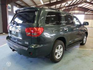 Green Toyota Sequoia 2008 in Vilnius, with an engine capacity of 5.66 L and mileage of 237 thousand km for 18700 €, photo 25 on AUTOMOTO.COM.LV