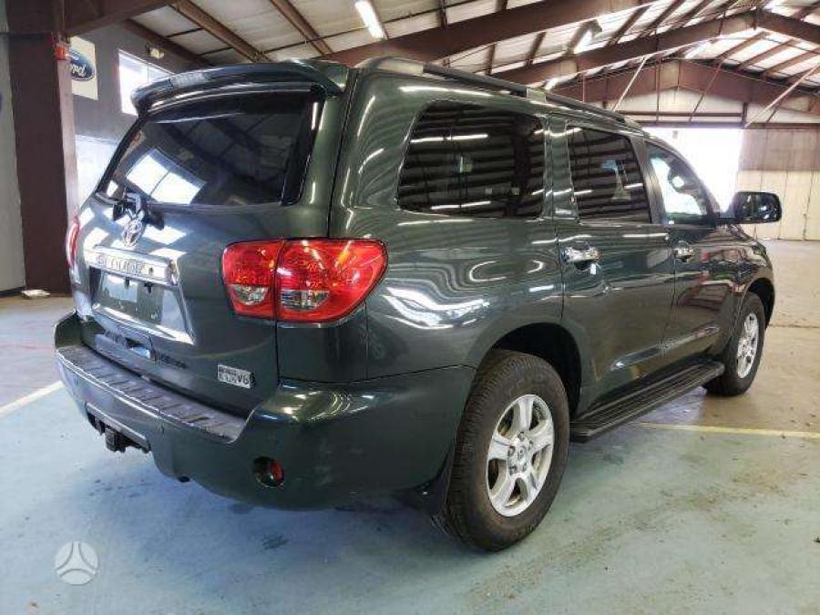 Green Toyota Sequoia 2008 in Vilnius, with an engine capacity of 5.66 L and mileage of 237 thousand km for 18700 €, photo 25 on AUTOMOTO.COM.LV