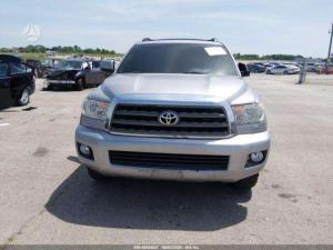 Grey Toyota Sequoia 2017 in Klaipeda, with an engine capacity of 5.70 L and mileage of 317 thousand km for 9300 €, photo 6 on AUTOMOTO.COM.LV