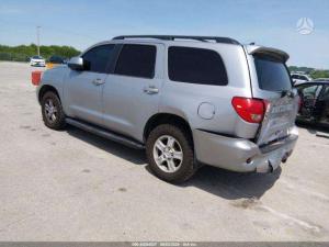 Grey Toyota Sequoia 2017 in Klaipeda, with an engine capacity of 5.70 L and mileage of 317 thousand km for 9300 €, photo 9 on AUTOMOTO.COM.LV
