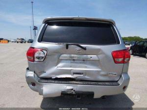 Grey Toyota Sequoia 2017 in Klaipeda, with an engine capacity of 5.70 L and mileage of 317 thousand km for 9300 €, photo 10 on AUTOMOTO.COM.LV