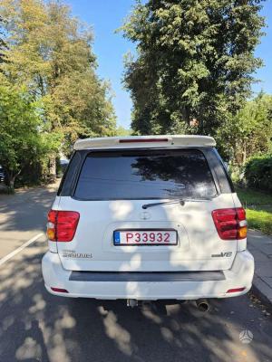 White Toyota Sequoia 2003 in Vilnius, with an engine capacity of 4.66 L and mileage of 270 thousand km for 9500 €, photo 8 on AUTOMOTO.COM.LV