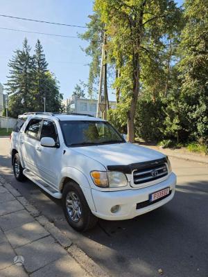 White Toyota Sequoia 2003 in Vilnius, with an engine capacity of 4.66 L and mileage of 270 thousand km for 9500 €, photo 17 on AUTOMOTO.COM.LV