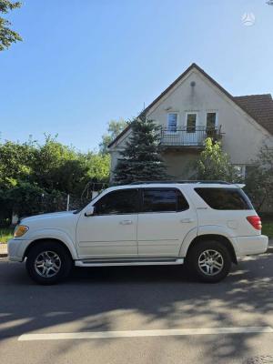 White Toyota Sequoia 2003 in Vilnius, with an engine capacity of 4.66 L and mileage of 270 thousand km for 9500 €, photo 23 on AUTOMOTO.COM.LV