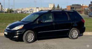 Black Toyota Sienna 2008 in Vilnius, with an engine capacity of 3.50 L and mileage of 212 thousand km for 7900 €, photo 2 on AUTOMOTO.COM.LV