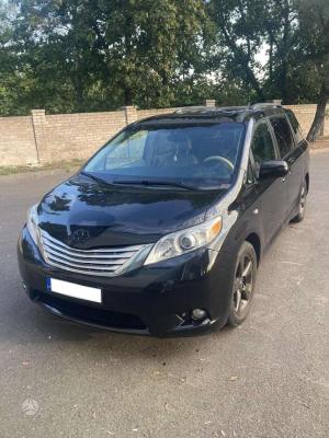 Black Toyota Sienna 2012 in Vilnius, with an engine capacity of 3.46 L and mileage of 365 thousand km for 10500 €, photo  on AUTOMOTO.COM.LV