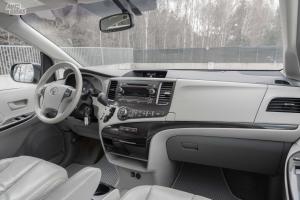 Melns Toyota Sienna 2014 Viļņa, ar dzinēja tilpumu 3.50 L un nobraukumu 235 tūkst. km par 13900 €, foto 14 vietnē AUTOMOTO.COM.LV