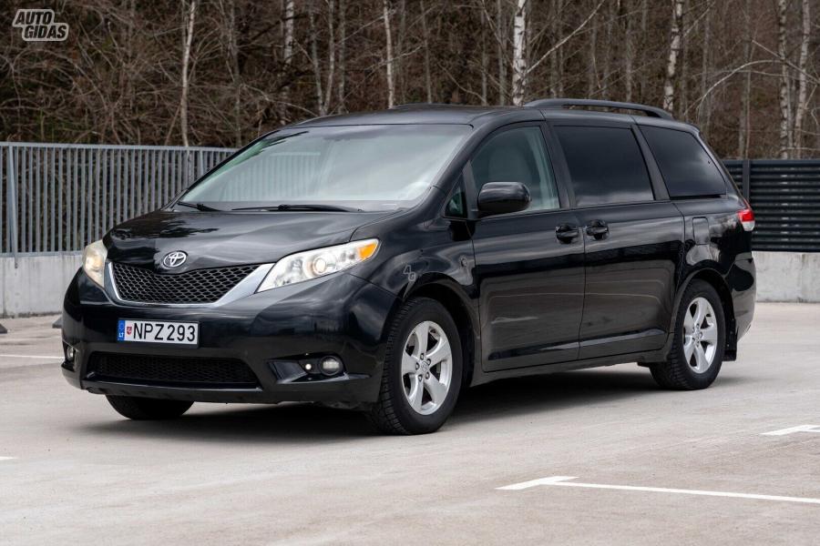 Melns Toyota Sienna 2014 Viļņa, ar dzinēja tilpumu 3.50 L un nobraukumu 235 tūkst. km par 13300 €, foto 13 vietnē AUTOMOTO.COM.LV