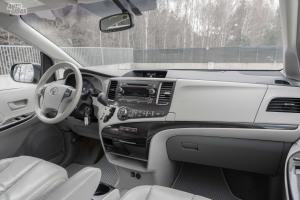 Melns Toyota Sienna 2014 Viļņa, ar dzinēja tilpumu 3.50 L un nobraukumu 235 tūkst. km par 13300 €, foto 14 vietnē AUTOMOTO.COM.LV