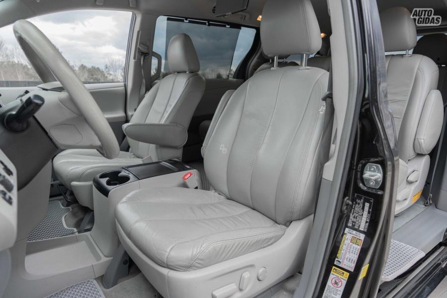 Melns Toyota Sienna 2014 Viļņa, ar dzinēja tilpumu 3.50 L un nobraukumu 235 tūkst. km par 13300 €, foto 16 vietnē AUTOMOTO.COM.LV