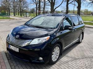 Melns Toyota Sienna 2014 Valmiera, ar dzinēja tilpumu 3.50 L un nobraukumu 170 tūkst. km par 12400 €, foto 9 vietnē AUTOMOTO.COM.LV