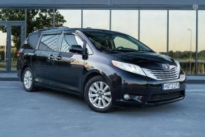 Melns Toyota Sienna 2016 Klaipėda, ar dzinēja tilpumu 3.46 L un nobraukumu 192 tūkst. km par 18000 €, foto 3 vietnē AUTOMOTO.COM.LV