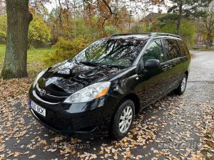 Black Toyota Sienna 2008 in Tallinn, with an engine capacity of 3.50 L and mileage of 154 thousand km for 4500 €, photo  on AUTOMOTO.COM.LV
