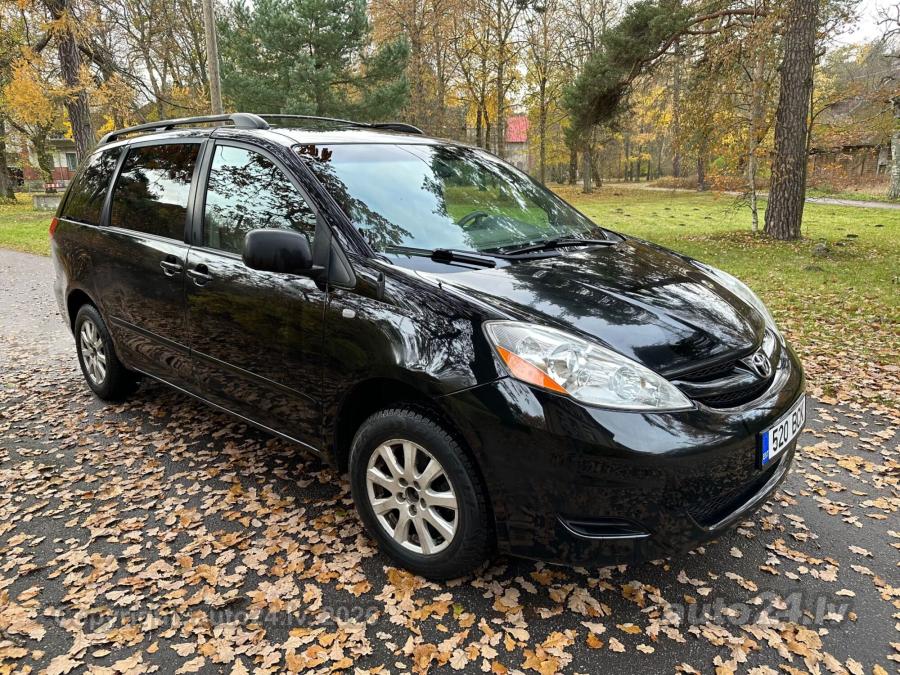 Melns Toyota Sienna 2008 Tallina, ar dzinēja tilpumu 3.50 L un nobraukumu 154 tūkst. km par 4500 €, foto 3 vietnē AUTOMOTO.COM.LV
