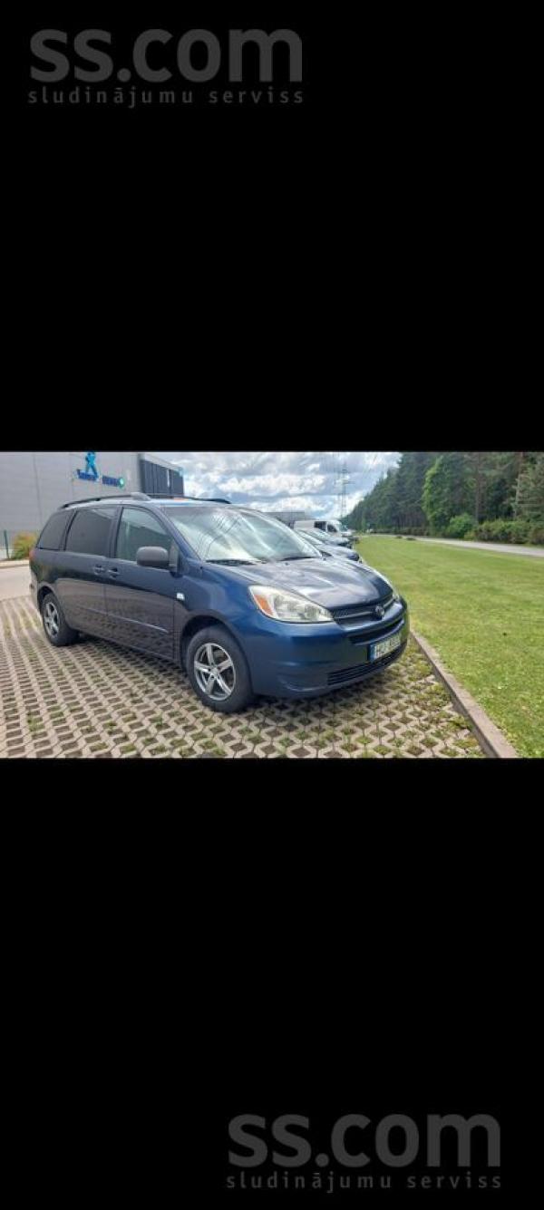 Zils Toyota Sienna 2004 Rīga, ar dzinēja tilpumu 3.30 L un nobraukumu 256 tūkst. km par 3800 €, foto 2 vietnē AUTOMOTO.COM.LV