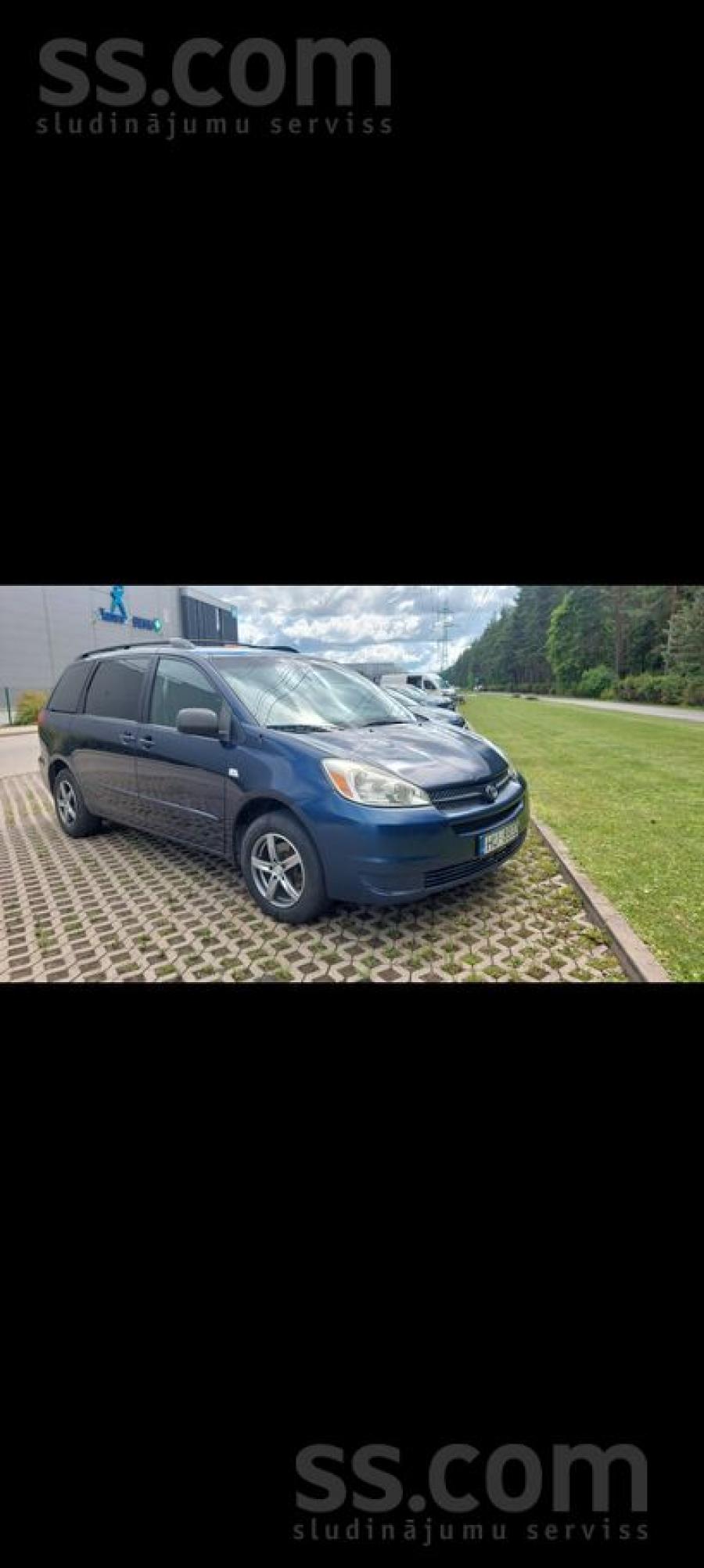 Zils Toyota Sienna 2004 Rīga, ar dzinēja tilpumu 3.30 L un nobraukumu 256 tūkst. km par 3800 €, foto 3 vietnē AUTOMOTO.COM.LV
