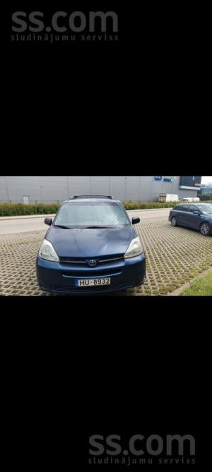 Zils Toyota Sienna 2004 Rīga, ar dzinēja tilpumu 3.30 L un nobraukumu 256 tūkst. km par 3800 €, foto 4 vietnē AUTOMOTO.COM.LV