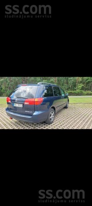 Zils Toyota Sienna 2004 Rīga, ar dzinēja tilpumu 3.30 L un nobraukumu 256 tūkst. km par 3800 €, foto 6 vietnē AUTOMOTO.COM.LV