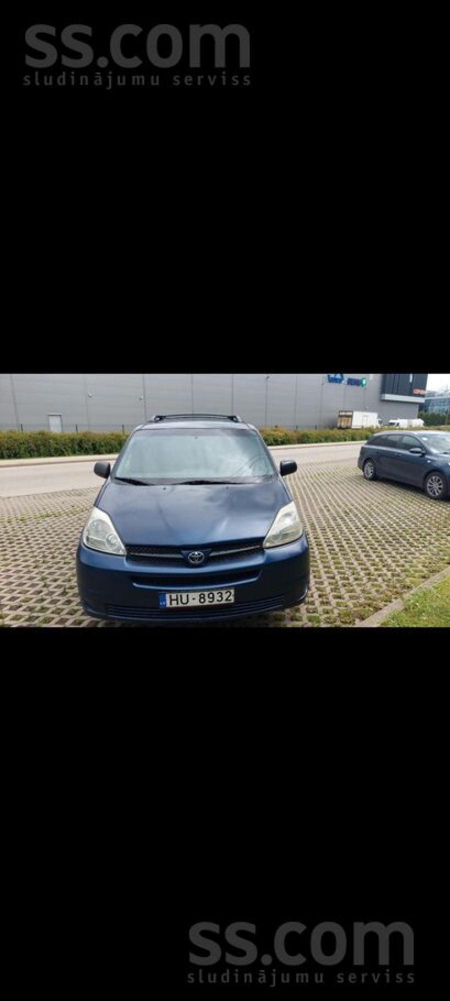 Zils Toyota Sienna 2004 Rīga, ar dzinēja tilpumu 3.30 L un nobraukumu 256 tūkst. km par 3800 €, foto 3 vietnē AUTOMOTO.COM.LV