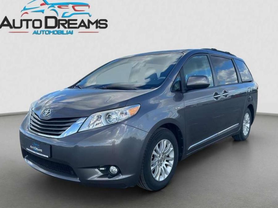 Toyota Sienna 2014 in Vilnius, with an engine capacity of 3.46 L and mileage of 73 thousand km for 19000 €, photo 1 on AUTOMOTO.COM.LV