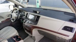 Sarkans Toyota Sienna 2013 Rīga, ar dzinēja tilpumu 3.50 L un nobraukumu 185 tūkst. km par 9490 €, foto 11 vietnē AUTOMOTO.COM.LV