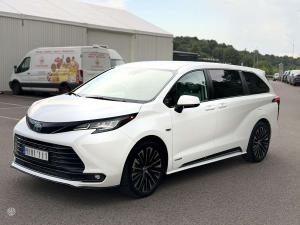 Balts Toyota Sienna 2021 Viļņa, ar dzinēja tilpumu 2.50 L un nobraukumu 158 tūkst. km par 35500 €, foto 4 vietnē AUTOMOTO.COM.LV