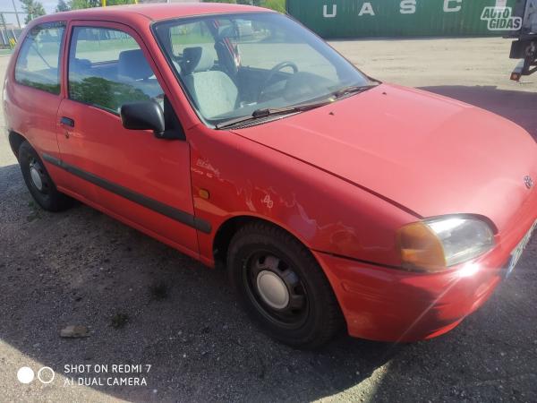 Toyota Starlet 1996 in Klaipeda, with an engine capacity of 1.30 L and mileage of 0 thousand km for 300 €, photo 1 on AUTOMOTO.COM.LV