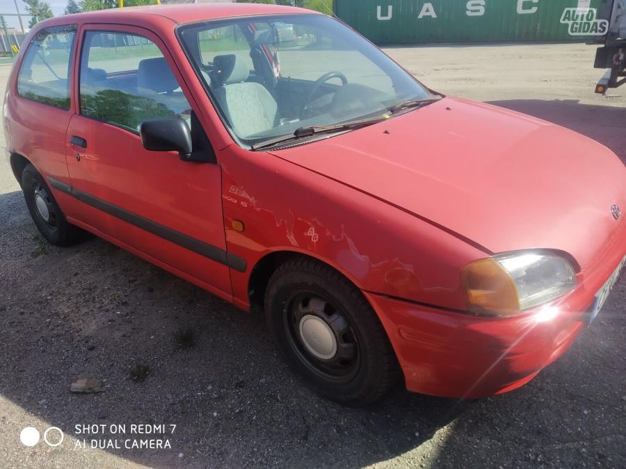 Toyota Starlet 1996 in Klaipeda, with an engine capacity of 1.30 L and mileage of 0 thousand km for 300 €, photo 1 on AUTOMOTO.COM.LV