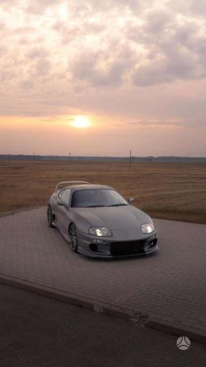 Grey Toyota Supra 1996 in Vilnius, with an engine capacity of 3.00 L and mileage of 100 thousand km for 40000 €, photo  on AUTOMOTO.COM.LV