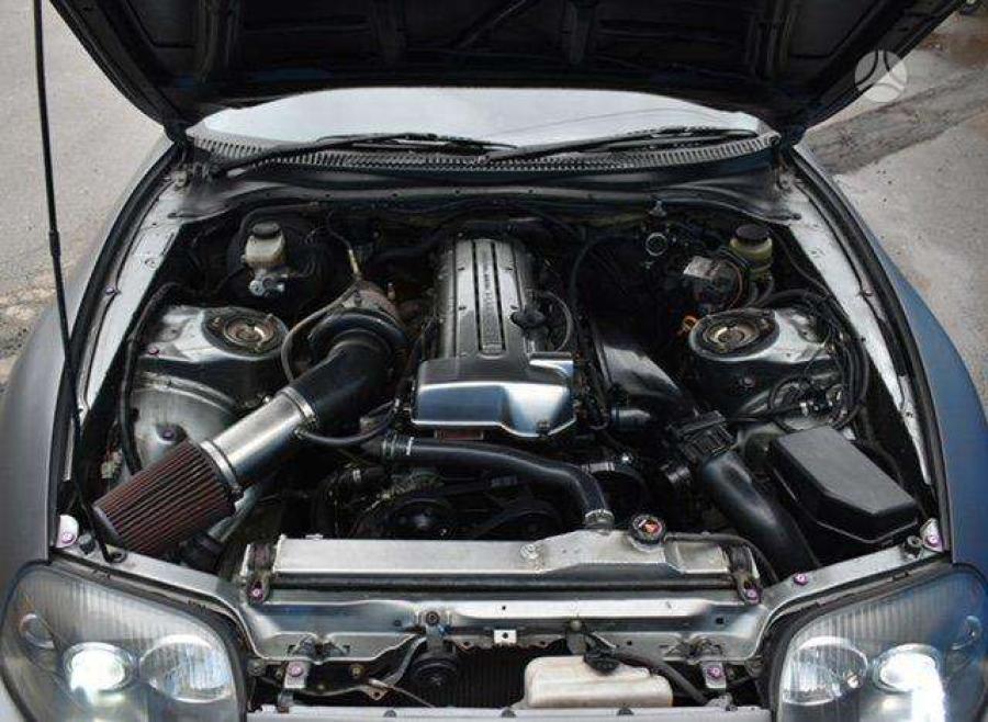 Grey Toyota Supra 1996 in Vilnius, with an engine capacity of 3.00 L and mileage of 100 thousand km for 40000 €, photo 9 on AUTOMOTO.COM.LV